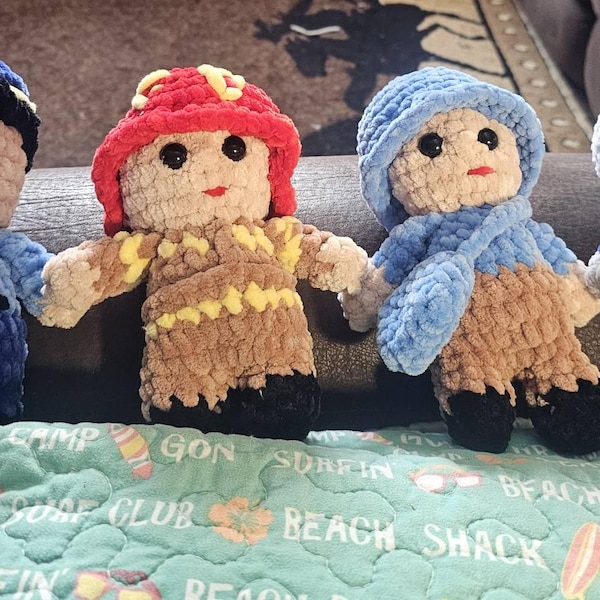 Crochet People, Amigurumi Policeman, Amigurumi Fireman, Amigurumi ...
