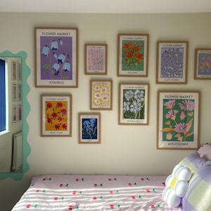 Y2k Print 2000s Aesthetic Maximalist Room Decor Abstract Trendy Funky ...