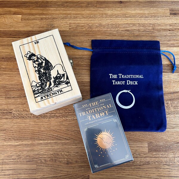 Tarot Cards Deck. the Tarot Cards Gift Set , 78 Cards + Bag Tarot Cards ...