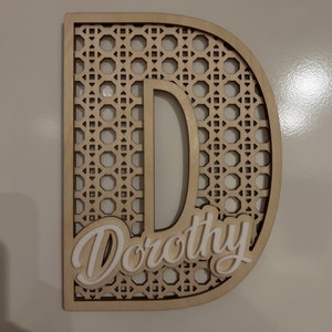 Spider Wall Letters Nursery Wall Sign Spiderweb Themed - Etsy