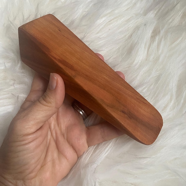 Reclaimed Hardwood Door Stop: Old Fashioned Wooden Door Wedge - Etsy