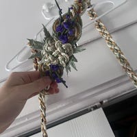 Handfasting Cord - Bloom: Thistle - Bespoke Artisan Wedding Hand-tying ...