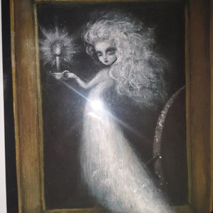 VOODOO DOLL Victorian Big Eye Gothic Voodoo Fairy Limited - Etsy