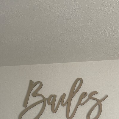 Custom Last Name Sign Personalized Family Name Words - Etsy