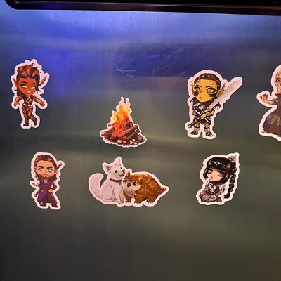 BG3 Stickers, DND Sticker, Astarion Sticker, Karlach, Lae'zel, Gale BG3 ...