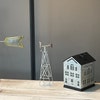 Gray Windmill Miniature 8 Inch Tall Old West Farm Model Windmill ...
