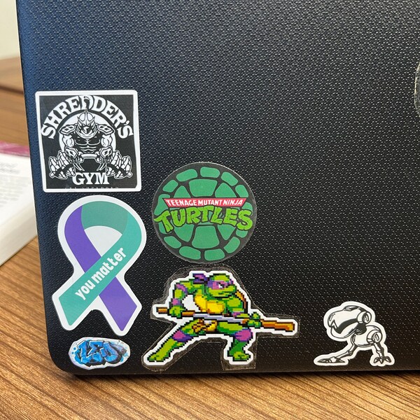 Teenage Mutant Ninja Turtle Stickers - Etsy