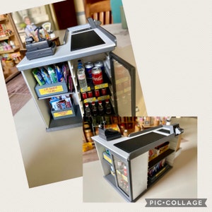 Mini Brands Toy Food Court Fast Food Restaurant Store Checkout Lane for ...