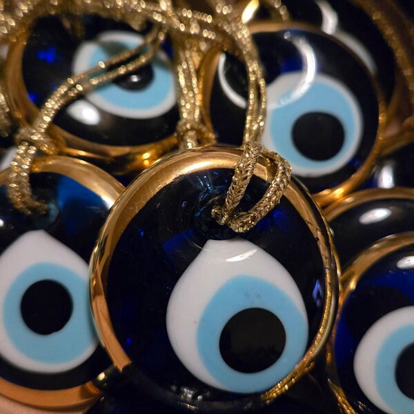 Gold Evil Eye Wedding Favor-4.5cm Evil Eye-wedding Favor-evil Eye ...