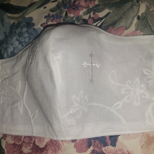 Mini Cross Applique Patch White, Jesus, Christian 1.25 3-pack, Iron On ...