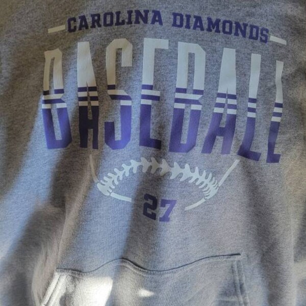 Custom Baseball Hoodie, Personalized Baseball Sweat, Baseball Team Name ...