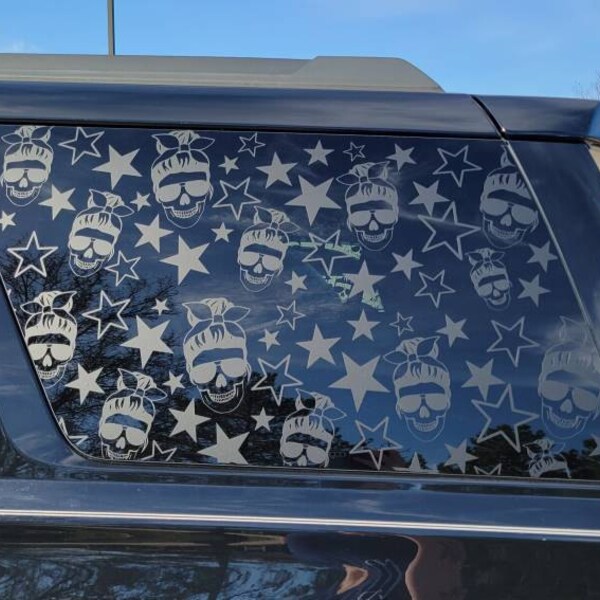 Personalized Social Media Window Decals - Custom Instagram, Facebook ...