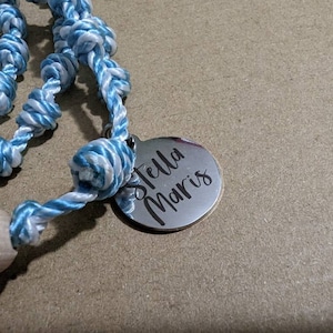 Marian Cross Vinyl Sticker Rosary Sticker Catholic Sticker Mary Sticker ...