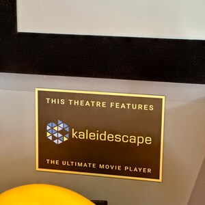 KEF Home Theater Sign - Etsy