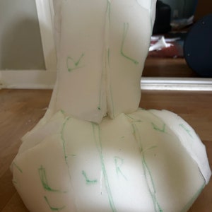 DIGITAL Digitigrade Fursuit Feet Paws Pattern for Fursuits PDF Download ...