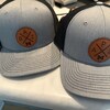 Personalized Father/son Matching Leather Patch Hat | Father Son Hats ...