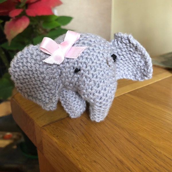 Elephant PDF Knitting Pattern - Etsy