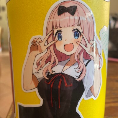 Chika Fujiwara Kaguya-sama Love is War Anime Stickers Laptop Stickers ...