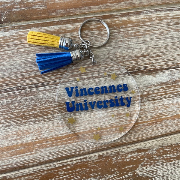 COLLEGE KEYCHAIN | All Schools Available! - Etsy