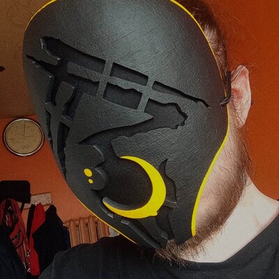 Custom Design Blank Face Plate Round Resin Mask Masks Made - Etsy