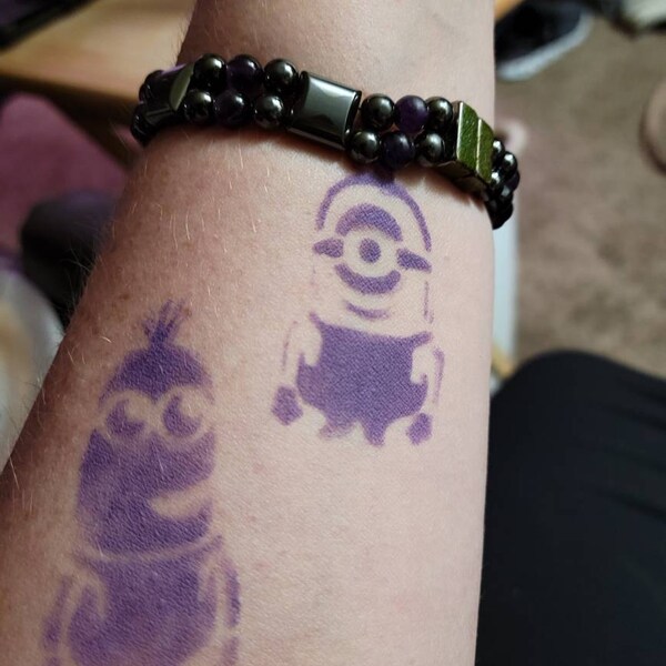 1-EYE GROUPIE Face Painting Stencil mini - Etsy