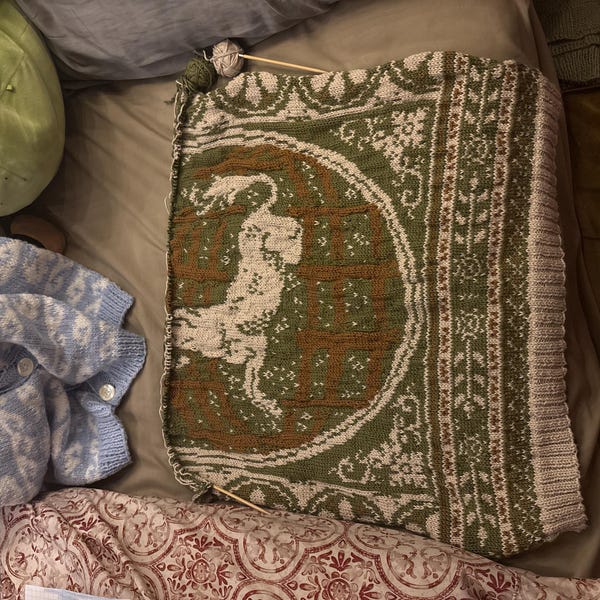 Unicorn Tapestry Sweater Pattern - Etsy
