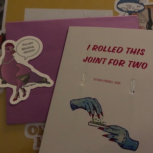 Joint for Two Funny Weed Card / Weed Valentine's Day Card / Weed Love ...