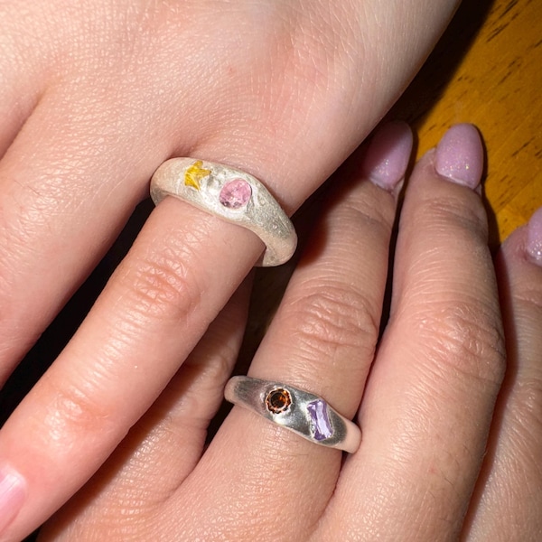 Silver Clay Ring Homemade Kit - Etsy