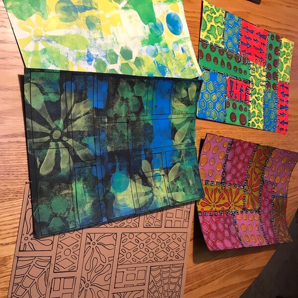 Online Class 6 - Paint Blocking Technique With Dyan Reaveley - Etsy