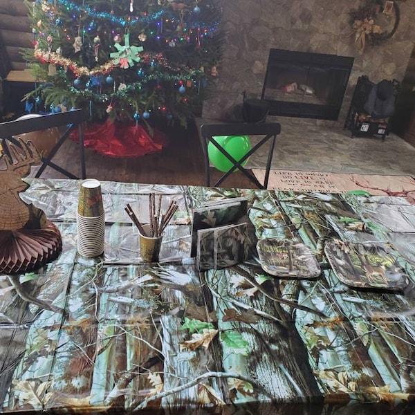 Next Camo Table Cover, 54” X 108”, Hunting Party - Etsy