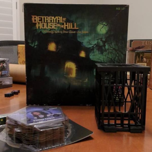 Betrayal at House on the Hill 3D Set 3rd Edition Werewolf EXPANSION ...