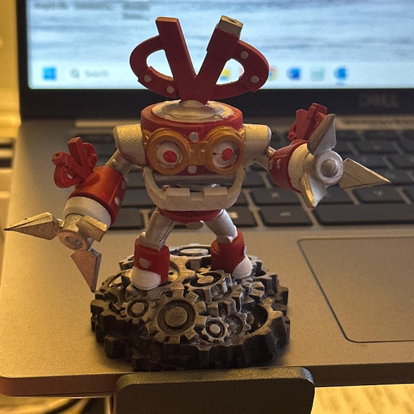 Custom Skylanders Bone Chompy Figure - Etsy