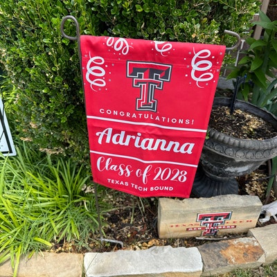 Custom College Bound Yard Flag, Custom College Sign, College Garden ...