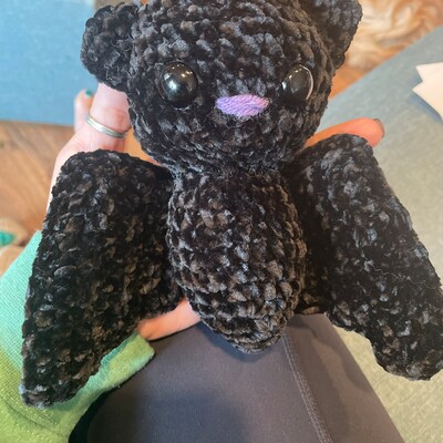 PATTERN: Plush Binx the Bat Pattern Amigurumi Chunky Bat Pattern Super ...