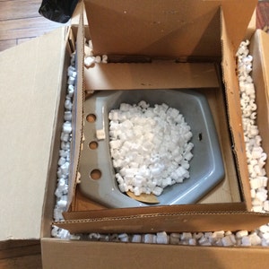 Eljer PINK Octagon-shaped Kitchen Sink Unused - Etsy