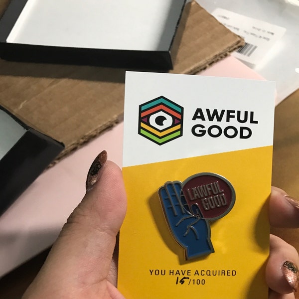 Chaotic Good RPG Alignment 1.25 Enamel Pin - Etsy