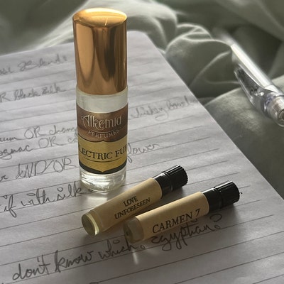Alkemia Perfumes Introductory Sample Set - Etsy