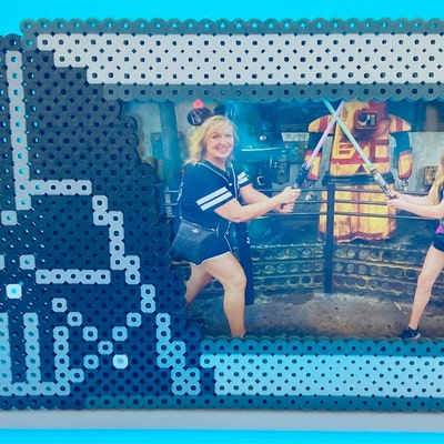 Mario Bros Picture Frame Mario Victory Videogame Photo Frame Game Room ...