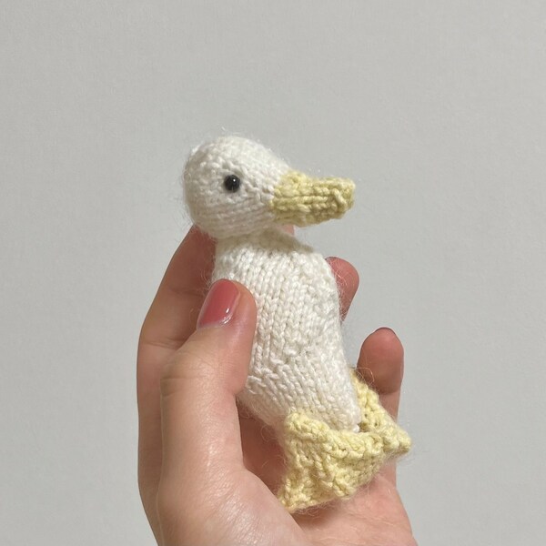 KNITTING PATTERN NEW Lucky Duckling - Etsy