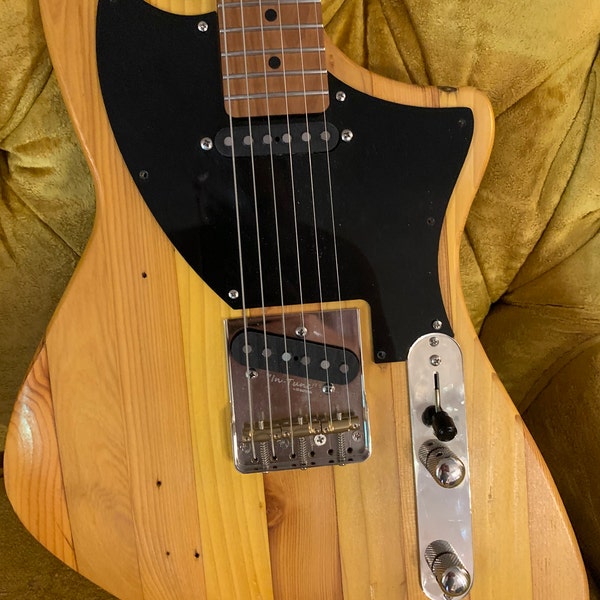 Guitar Body Esquire/telecaster Style Nitro Finish Pinecaster ...