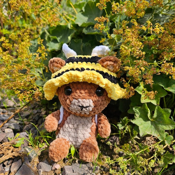 Capy-ghost Crochet Pattern Capybara With Removable Ghost Outfit and ...