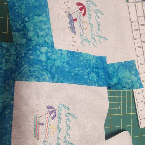 Beach Bummin' It Embroidery Design - 4x4 5x7 6x10 8x8 Sizes Included ...