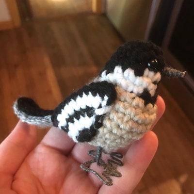 Crochet Little Chickadee Crochet Amigurumi Crochet Bird Plush Toy ...