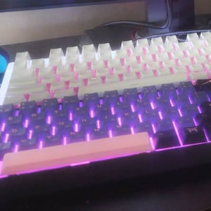 Valorant 115 Keysjett Full Set Keycaps Set OEM Profile Keycaps Artisan ...
