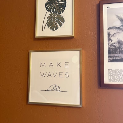 Make Waves Make Waves Print Wave Print Waves Print - Etsy