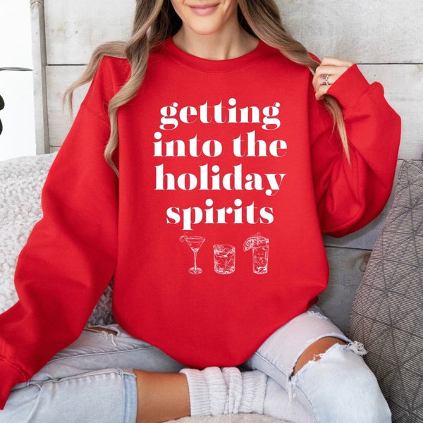 Gildan 18000 Red Sweatshirt Mockup | G180 Red Crewneck Mockup | Model ...