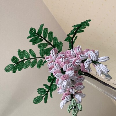 PDF Pattern Tulip Pattern Beaded Tulip French Beaded - Etsy