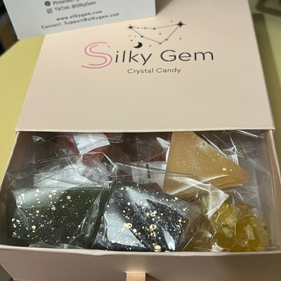 Edible Treasure Box Kohakutou Candy Box Crystal Candy - Etsy