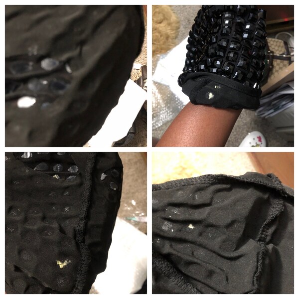 Famous Rapper Mask Night Mask Covered in Silver Jewel Pieces Full Face ...