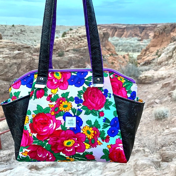 Swoon Patterns: Annette Satchel Handbag & Commuter Tote - PDF Travel ...